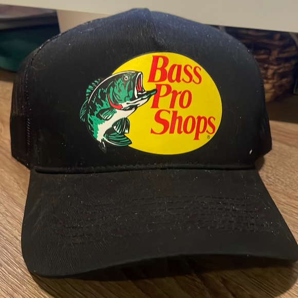 Bass Pro Shops | Accessories | Bass Pro Trucker Hat Black | Poshmark